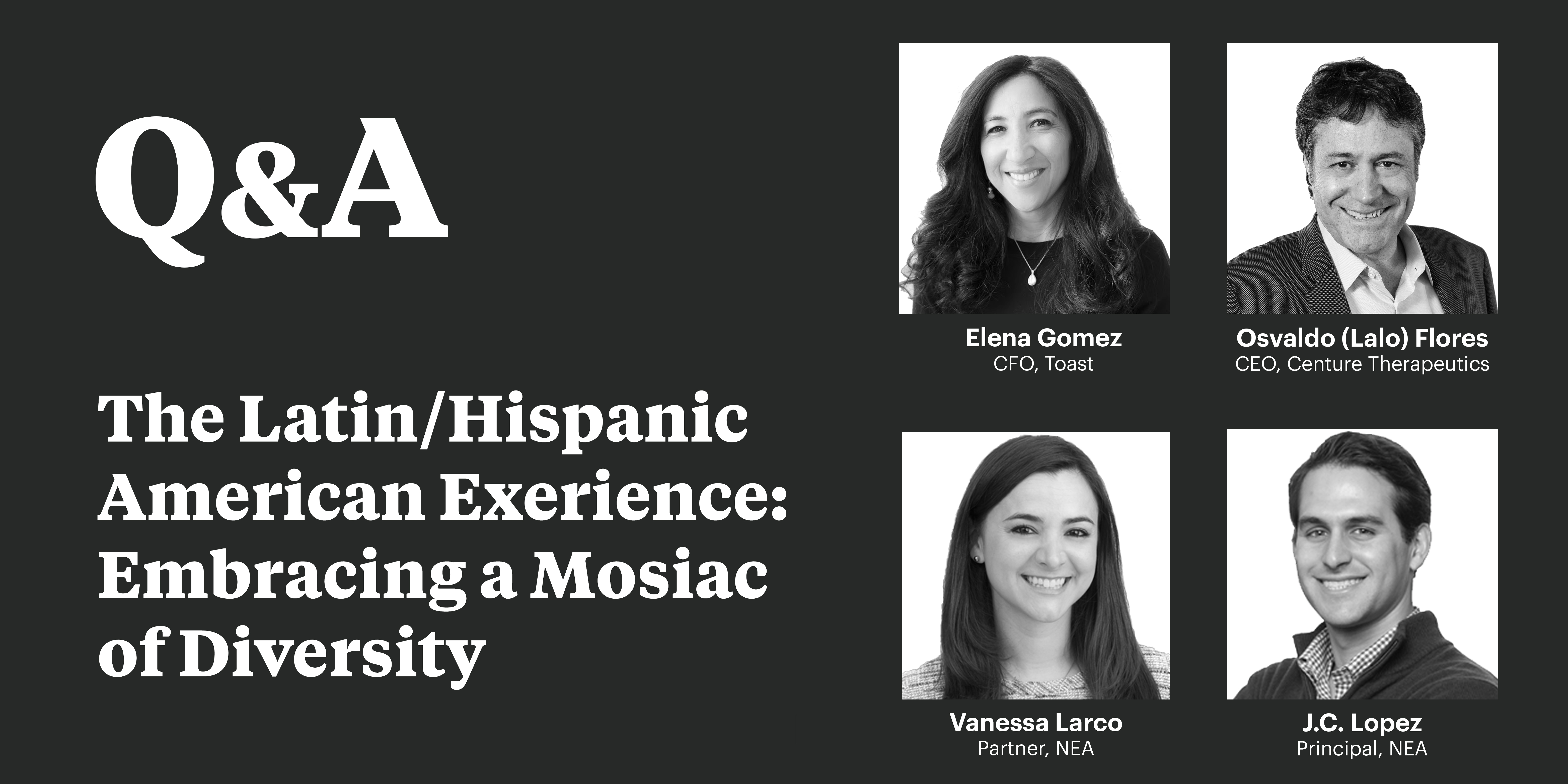 Reflecting on the Hispanic American Experience | NEA | New Enterprise ...